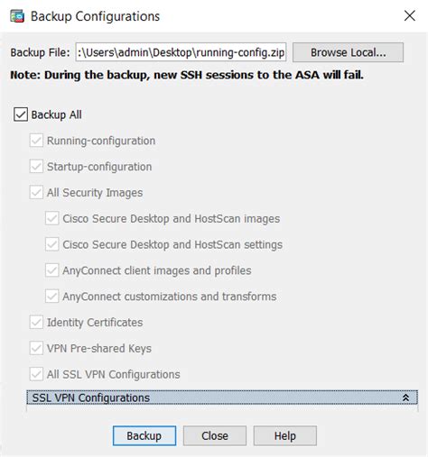 Cisco Asa Configuration Backup Using Scp Tftp And Asdm Firewall Buddy