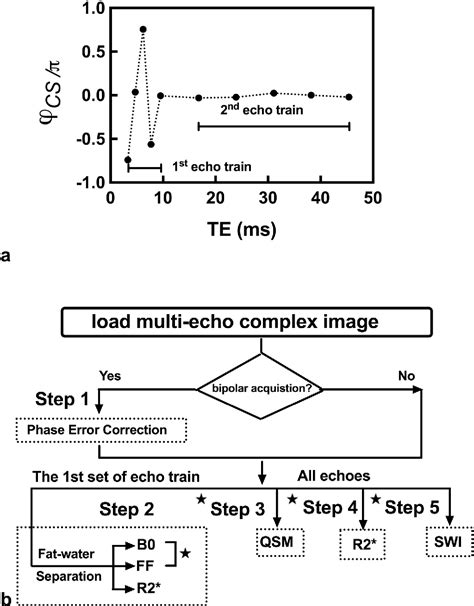 Figure 1 From Single Multi Echo GRE Acquisition With Short And Long Echo Spacing For