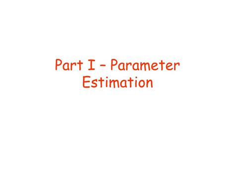 Ppt Parameter Estimation And Data Assimilation Techniques For Land