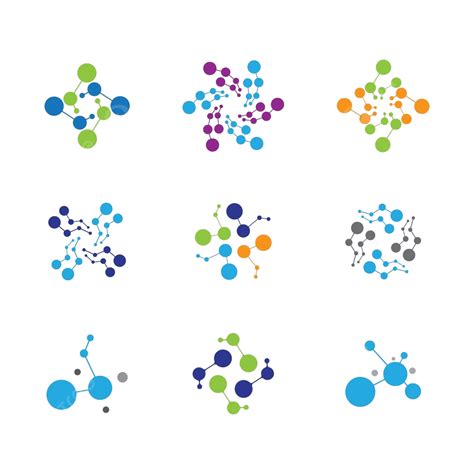 Molecule Vector Icon Molecular Cell White Vector Molecular Cell White Png And Vector With