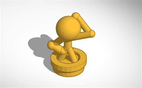 3d Design Trophy Tinkercad