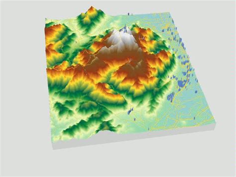 Arcgis制作三维图