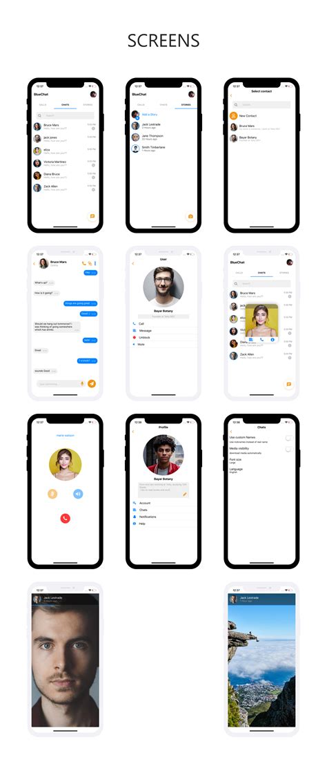 B Chat React Native UI Template Code Market