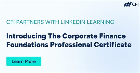 Introducing The Corporate Finance Foundations Professional Certificate
