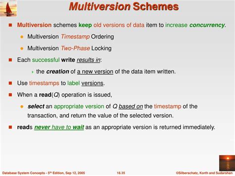 ppt chapter 16 concurrency control powerpoint presentation free