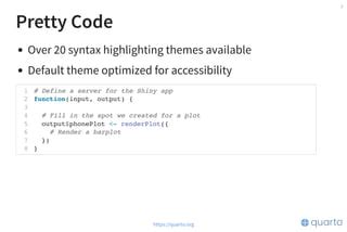 Quarto Presentations With Reveal Js