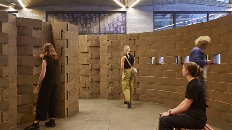 Som Creates Spiral Of Algae Bricks For The Chicago Architecture Biennial