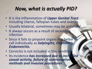 PID DIFFERENTIAL DIAGNOSIS FOR MEDICAL BabeS Pptx