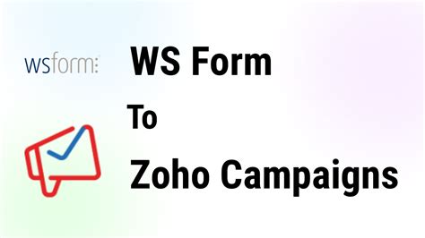 Automate Ws Form With Zoho Campaigns Integration Bit Apps