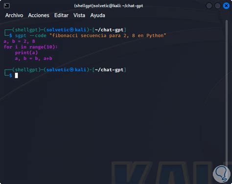 Cómo usar ChatGPT con ShellGPT en Terminal Linux Solvetic