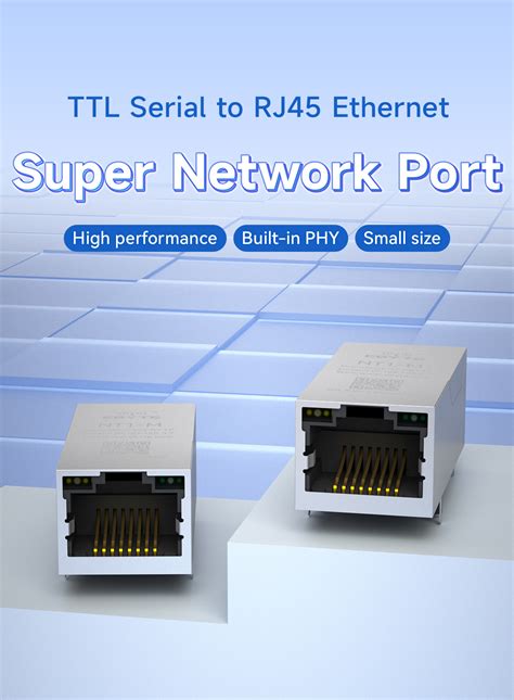 Ebyte Nt1 M Ttl Serial To Ethernet 10m Serial To Network Port Rj45