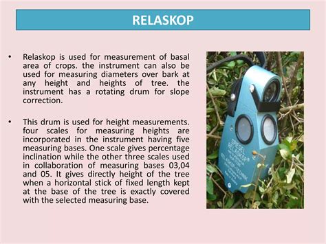 Tree Height Measurement Methods Pptx