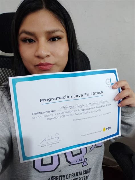 Completé El Curso De Java