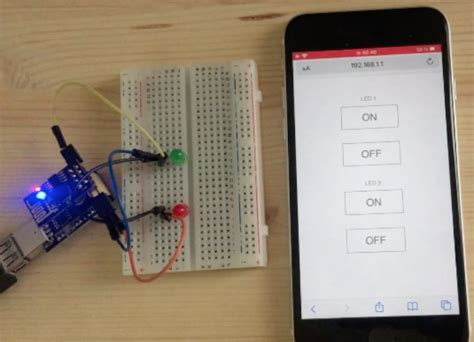 Esp 8266 01 Web Led Пикабу