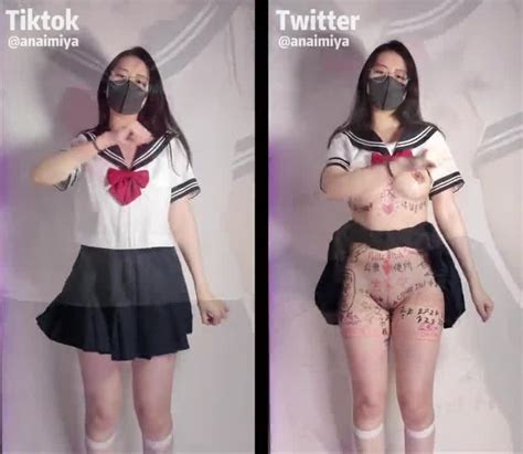 naimi tiktok seriesnaked tiktok dance collection 奶咪抖音系列 hotntubes