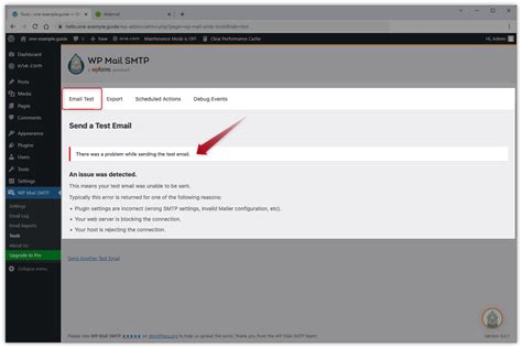 How To Send Emails In Wordpress Using The Wp Smtp Mail Plugin Support