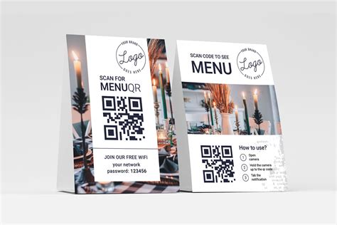 QR Code Flyer Templates Vol PSD Ai Vector BrandPacks