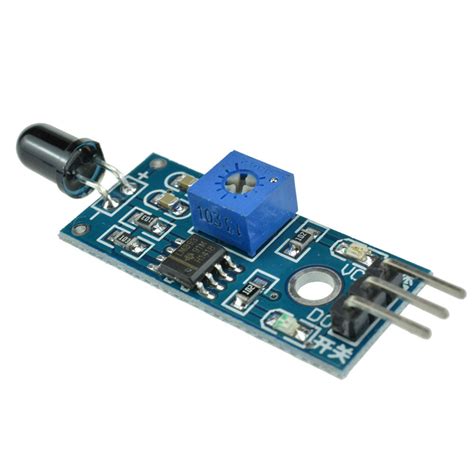 Ir Infrared Flame Detection Sensor Module Flame Sensor Blue Pcb Electronics
