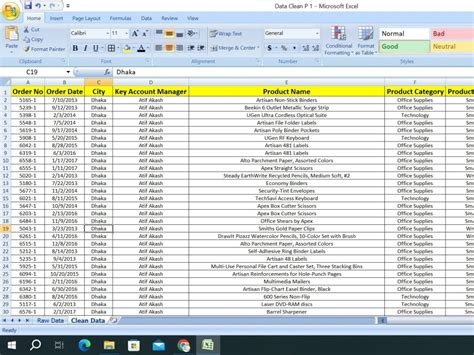 Excel Data Entry Data Cleaning And Formatting Service With 100 Accuracy Upwork