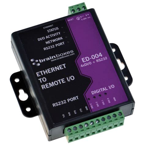 Brainboxes Ed Series Industrial Ethernet To Io Devices Rapid Electronics