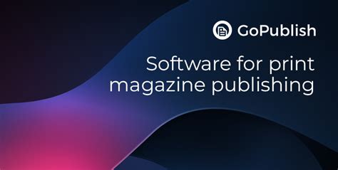 Software Toolkit For Print Magazine Publishing
