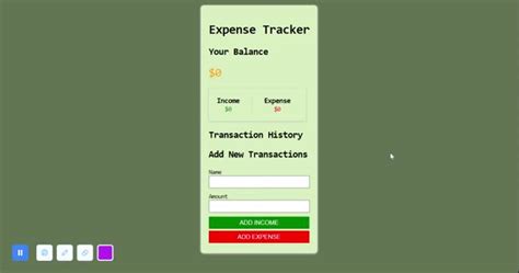 showcasing my react project expense tracker app aleena ather posted