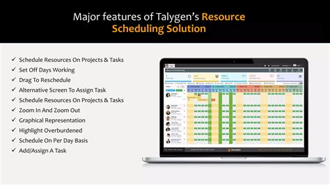 Robust And Flexible Resource Scheduling Software Ppt