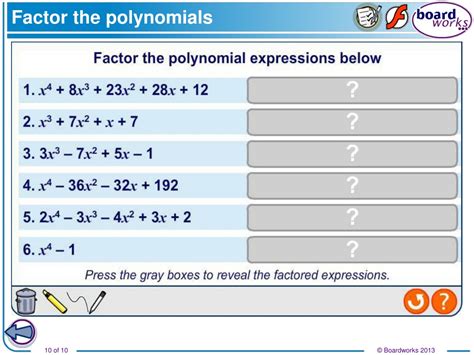 PPT Factoring Polynomials Techniques And Practice Factor Theorem Explained PowerPoint