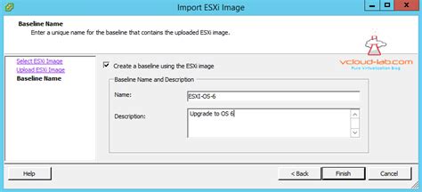 VMWARE VSPHERE UPDATE MANAGER VUM IMPORTING ESXI ISO AND CREATE UPGRADE BASELINE VGeek