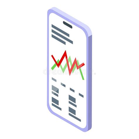 Smartphone Showing Stock Market Fluctuation With Graph Chart Stock