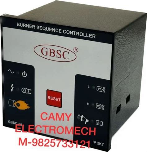 gas burner sequence controller dimension 96 96 80 mm at rs 2550 in