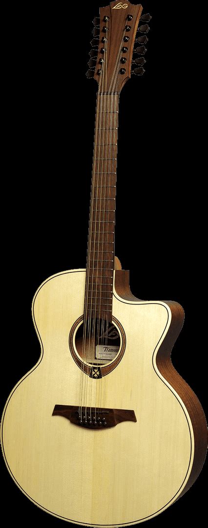 Lag T177 12 String Jumbo Acoustic Elec
