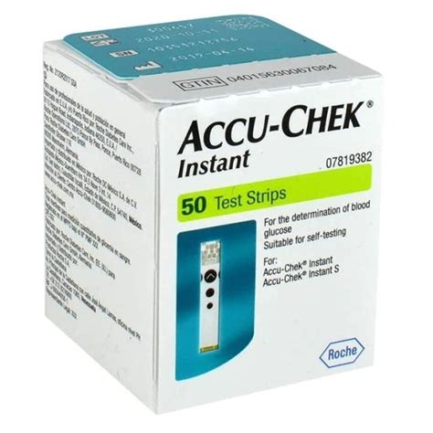 Accu Chek Instant Тест ленти за глюкомери х50 броя