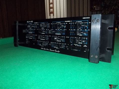 Sae 1800 Parametric Equalizer Photo 2238546 Us Audio Mart