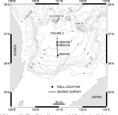 Figure 1 From A Two Dimensional Post Stack Seismic Inversion For Acoustic Impedance Of Gas And