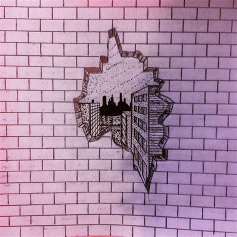 How To Draw A 3d Brick Wall