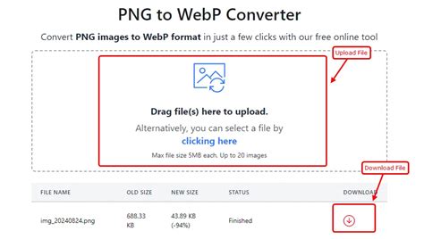 PNG To WebP Converter Tool CodewithFaraz