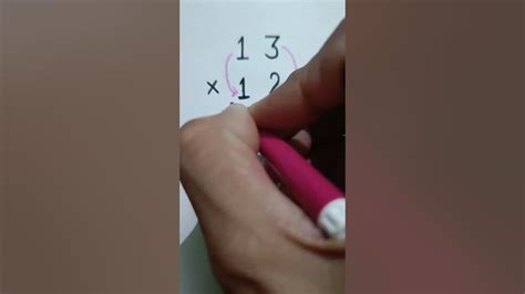 13×12 Nice Trick🔥♥️ 📚mathstricks Maths Tricksandsolutions