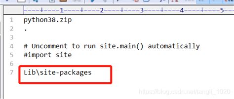 解决python可嵌入式包安装下pip无法使用的问题python38pth Libsite Packagestangli1020的