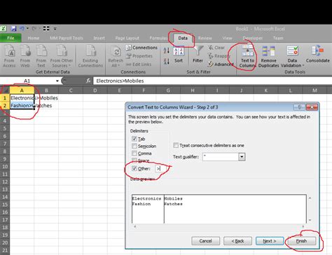 Csv Split Excel One Column In To Two Stack Overflow