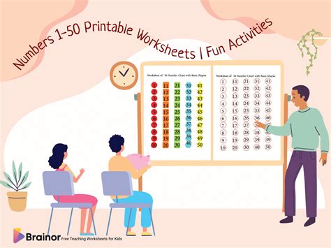 Numbers Printable Worksheets Fun Activities