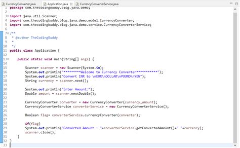 Post 8 Currency Converter Using Java