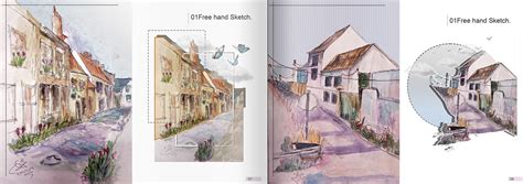 Architectural Sketches Portfolio On Behance