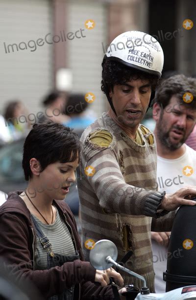 Photos And Pictures Actor Sasha Baron Cohen And Anna Faris On The Manhattna Set Of The New