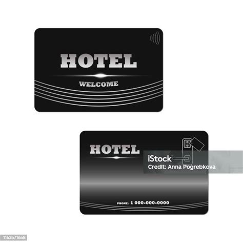 흰색 배경에 격리 된 호텔 Rfid 키 카드 전자 잠금 장치용 블랙 키카드 벡터 템플릿 신분증에 대한 스톡 벡터 아트 및 기타 이미지 신분증 인사장 전파식별 Istock