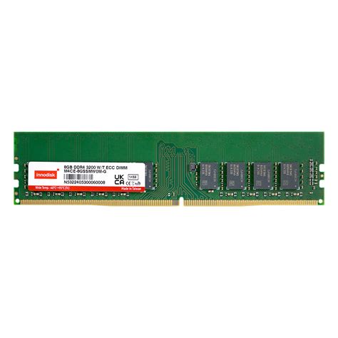 Ddr4 Ecc Udimm Ddr4 Memory Module Innodisk Corporation