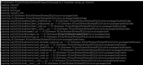 Python3 爬虫（七） 配置beautifulsoup4lxmlhtml5libhtml5lib Python3 Csdn博客