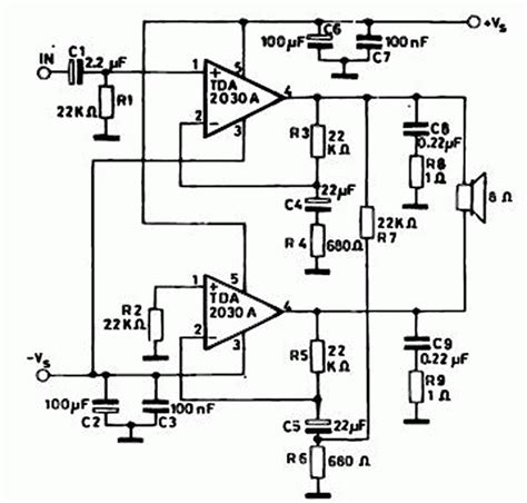 Tda Bridge Amplifier Circuit Daily Pass