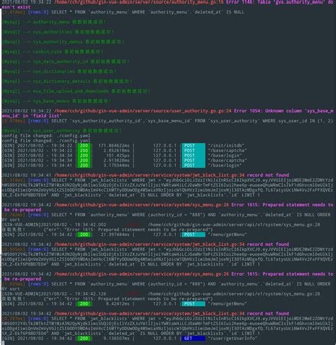 数据库初始化后，出现登陆错误 · Issue 609 · Flipped Auroragin Vue Admin · Github