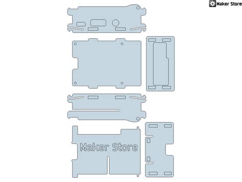 Instructions For A Diy Cnc Ed Raspberry Pi B Case Maker Instructions For A Diy Cnc Ed Raspberry Pi B Case Maker
